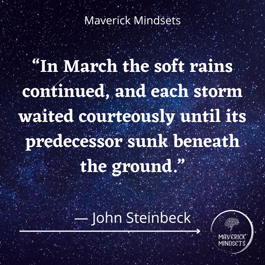 55 Thought Provoking Month of March Quotes - Maverick Mindsets